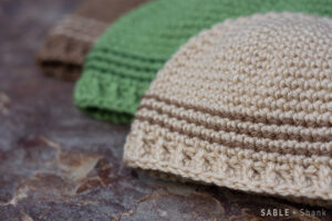 Simple Single Crochet Hat | Free Pattern for Beginners - SABLE + Shank